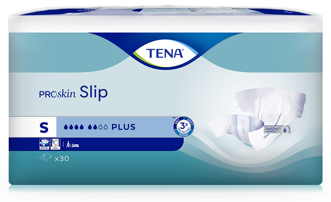TENA ProSkin Slip Plus ConfioAir, S, 90 Stück